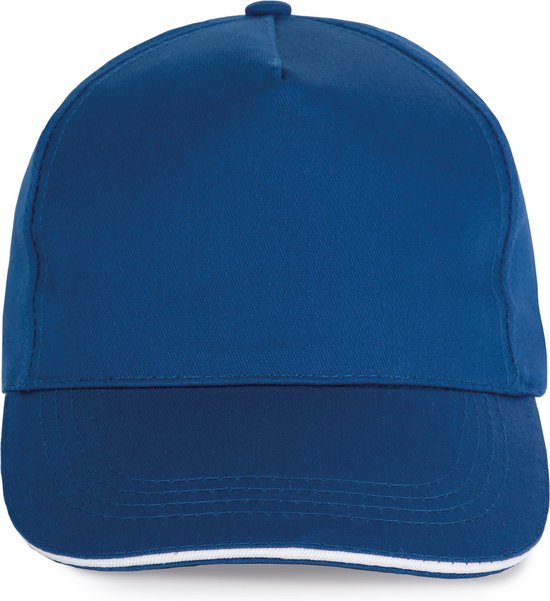 K-up Pet Met 5 Panelen KP130 - Royal Blue / White - One size | bol