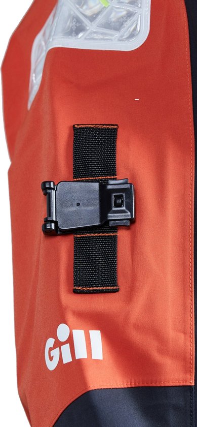 2025 Gill Mens OS1 Ocean Sailing Jacket - Graphite / Orange | bol