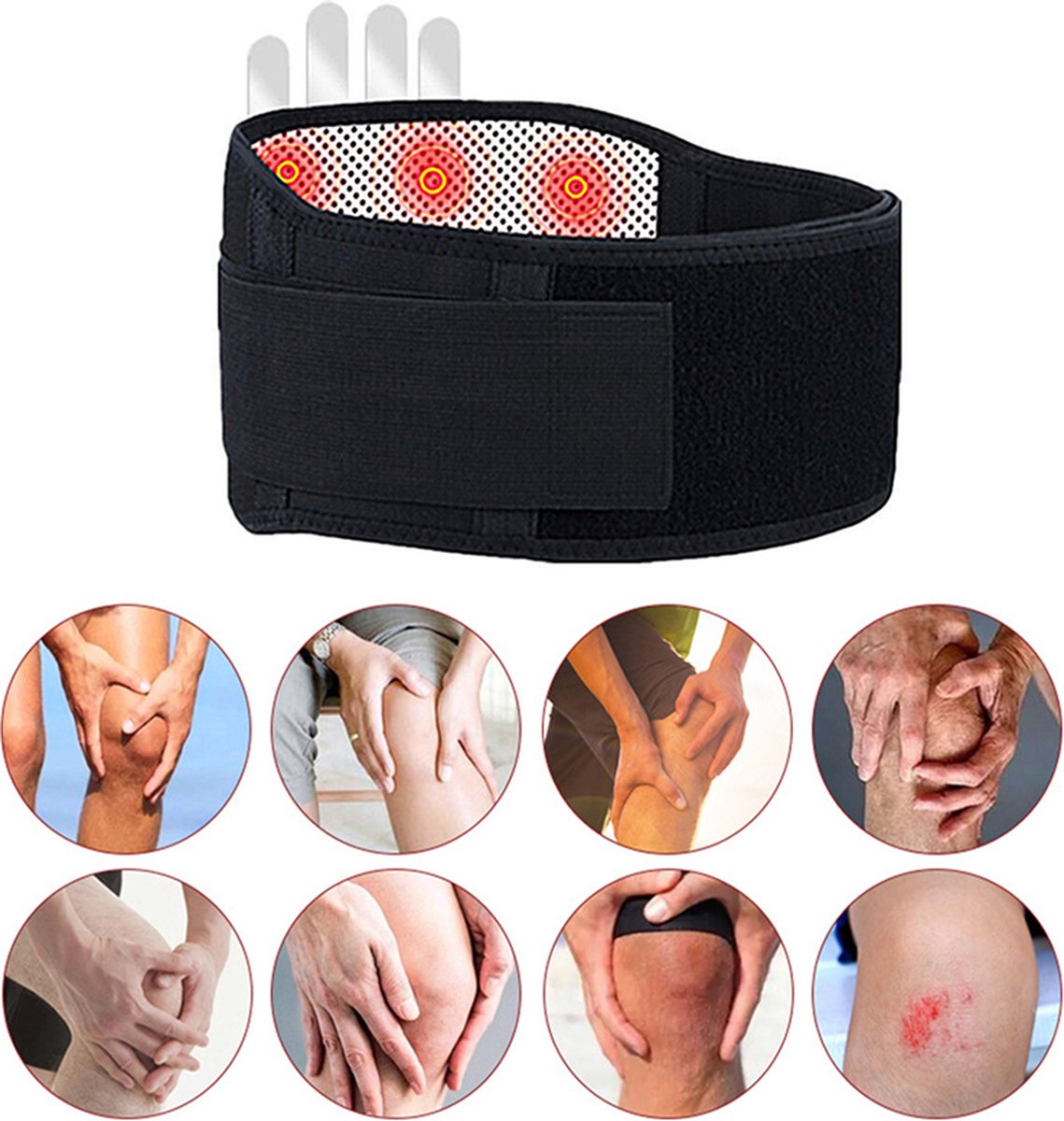 Rug Brace - Orthopedisch Toermalijn Infrarood Massage Zelfwarmend - Onderrug Brace -... | bol