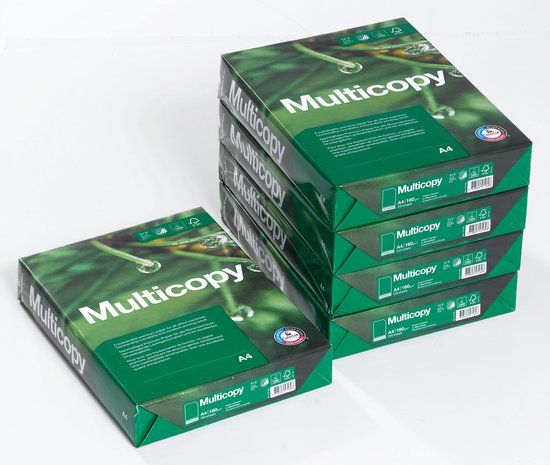 MultiCopy printerpapier Papier MultiCopy orig A4 160g/ds5x250v | bol