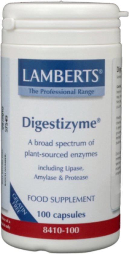 Lamberts Digestizyme - 100 capsules | bol