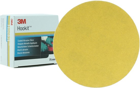 3M 50087 255P Hookit Schuurschijven 75mm P320 | bol