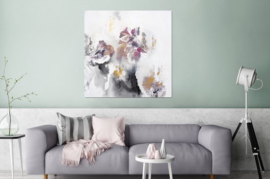 Wanddecoratie Metaal - Aluminium Schilderij Industrieel - Verf ...