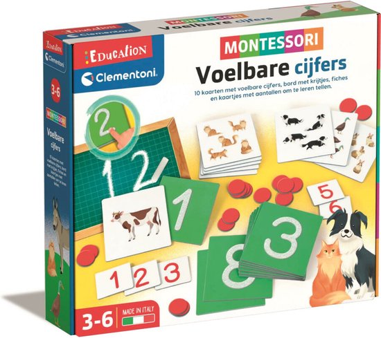 MONTESSORI NUMERI TATTILI (NL) | Games | bol