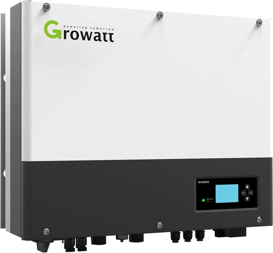 Growatt 1PH hybride omvormer SPH6000 | bol