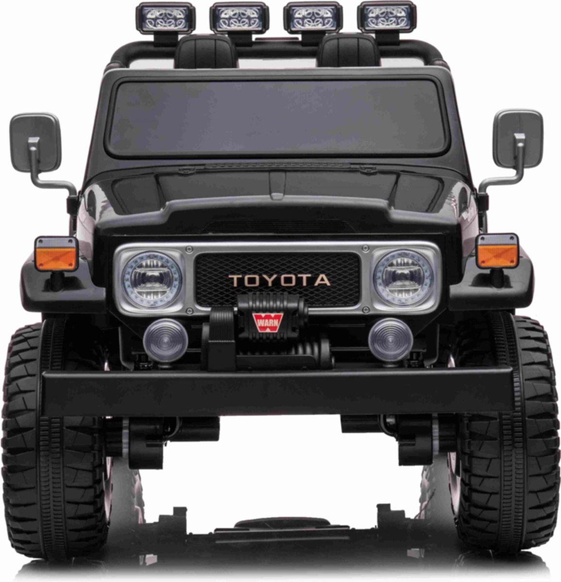 Toyota FJ-40 kinderauto, zwart, 2 zitplaatsen, voor een echte bikkel ...