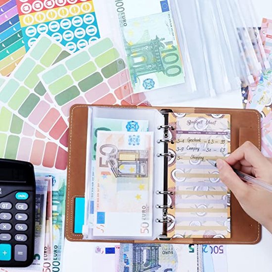 Budgetplanner - Budget planner, money sleeves, ring binder, financial ...