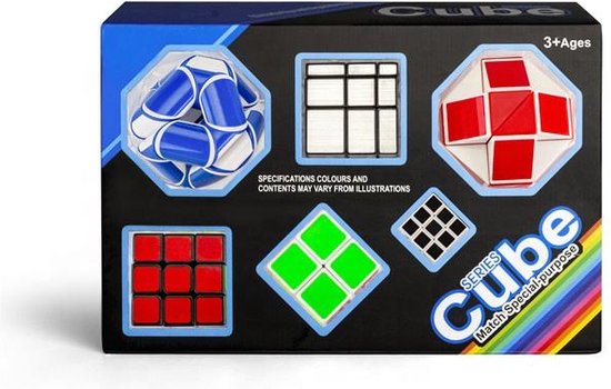 Speed Cube - Set 6 in 1 - Series Cube - Magic Cubes - Puzzel Kubus ...