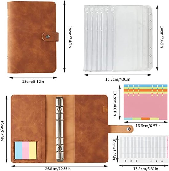 Budgetplanner - Budget planner, money sleeves, ring binder, financial ...
