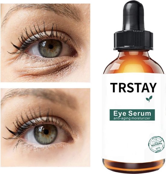 Trstay - Anti aging serum - 92% natuurlijk - Oog serum - Makkelijk te ...
