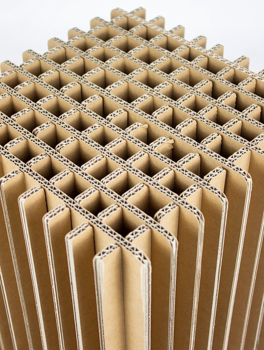 Duurzame Kartonnen Raster Krukje - Duurzaam Karton - Hobbykarton ...