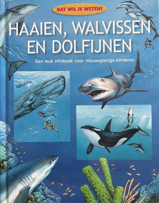 Haaien, walvissen en dolfijnen, N.v.t. | 9789043823340 | Boeken | bol