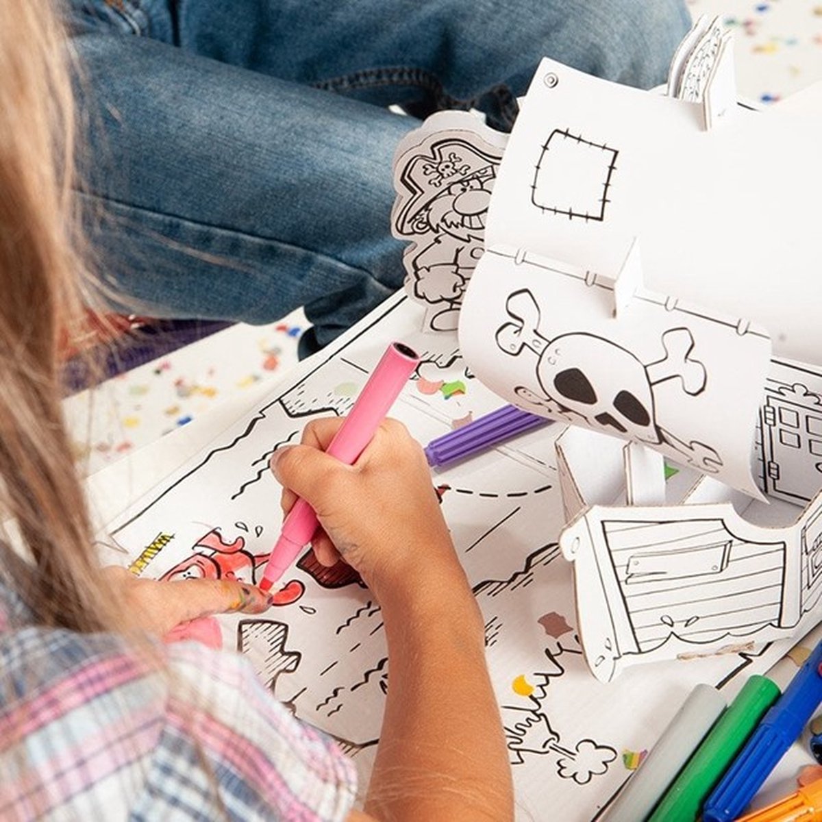 Knutselpakket Piraten - Piraten Knutsel Set - Piraten Boot Knutselen ...