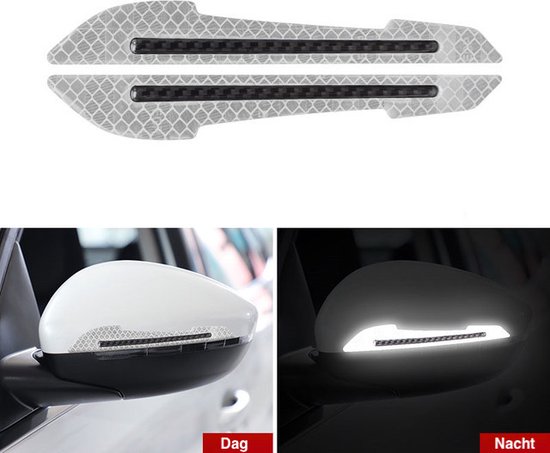 Reflecterende bumper strip stickers - 2 Stuks - reflecterende tape ...