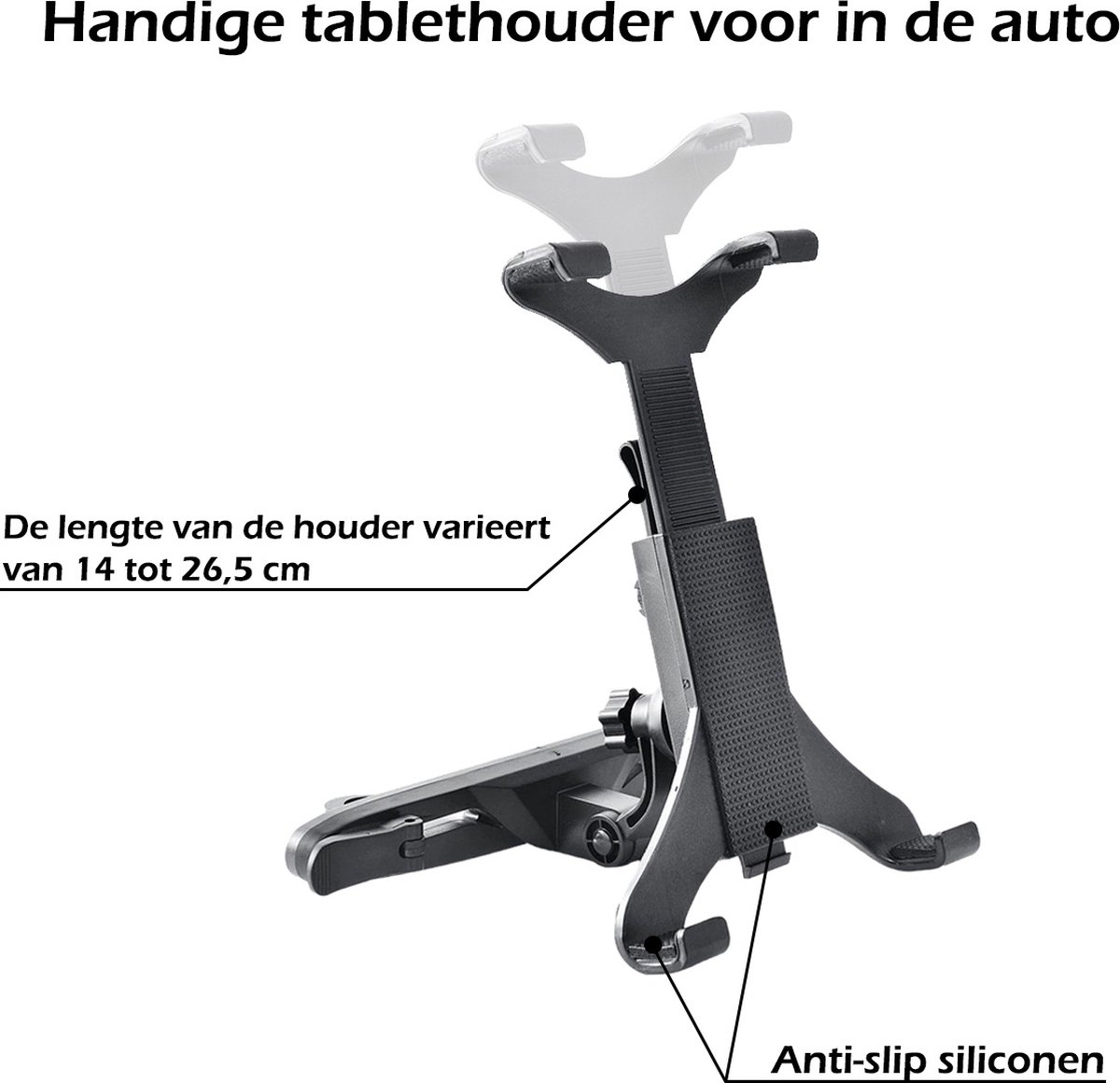 Verstelbare Tablet Houder Universeel Tablethouder Auto Geschikt Voor ...