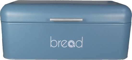 SHALL Broodbak met klepdeksel - blauw | bol