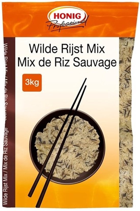 Honig Wilde rijst mix, zak 3 kg | bol