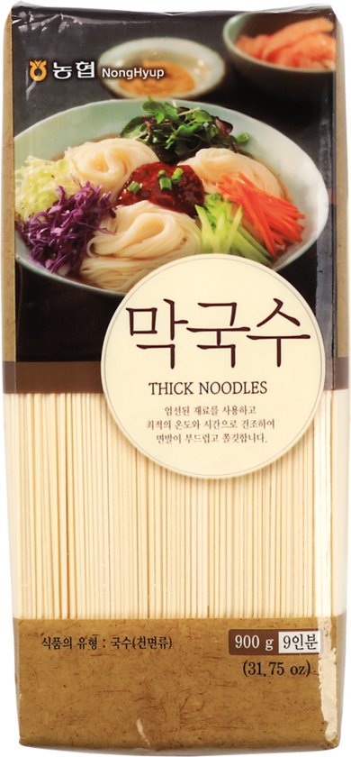 Nonghyup Koreaanse gedroogde dikke noedels 900 g | bol