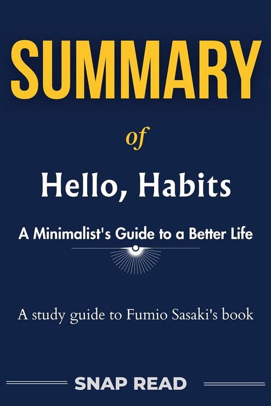 Book Summary of hello, habits (ebook), Snap Read | 9791222422329 ...