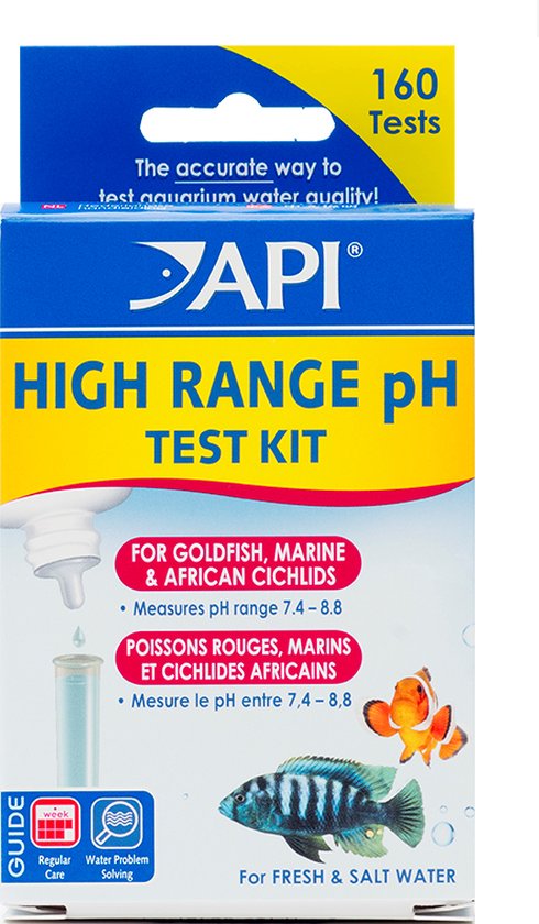 pH Test Kit API (goldfish, marine & african cichlids) | bol