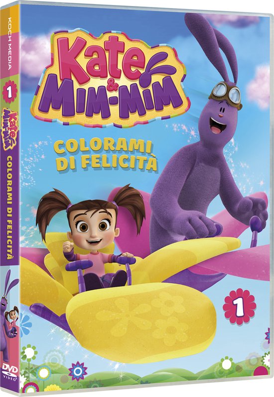 PLAION Kate & Mim-Mim DVD Engels, Italiaans (Dvd), Kate & Mim-Mim | Dvd ...