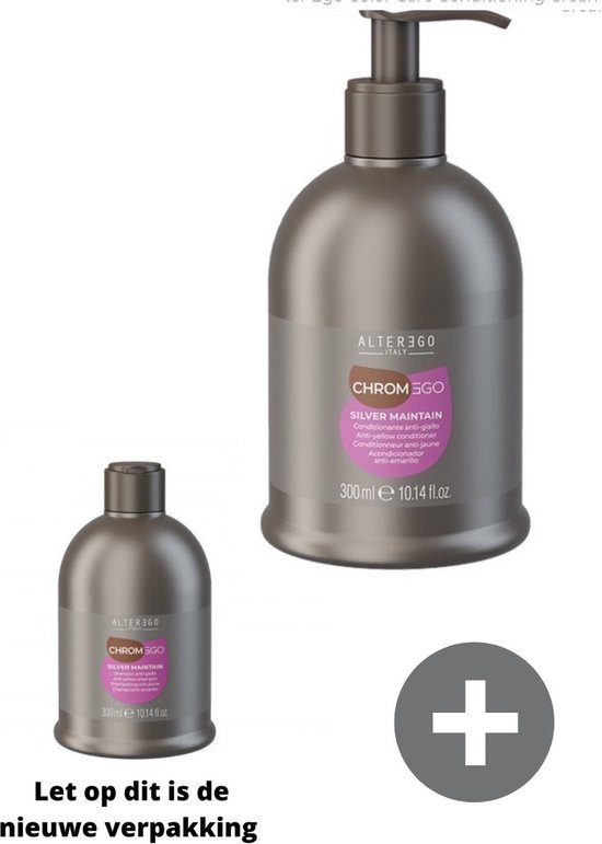 Alter Ego Silver Maintain Shampoo en Conditioner Duo - Anti-Yellow ...