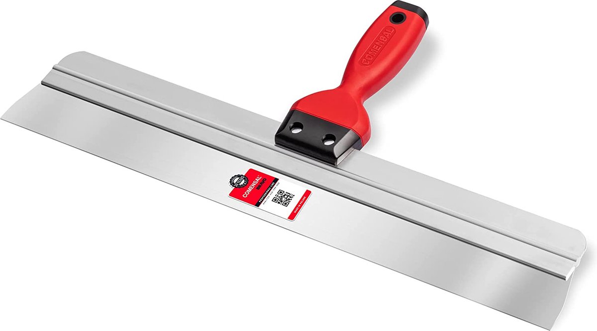 Professionele gevelspatel 500 mm, roestvrij staal, ergonomische ...