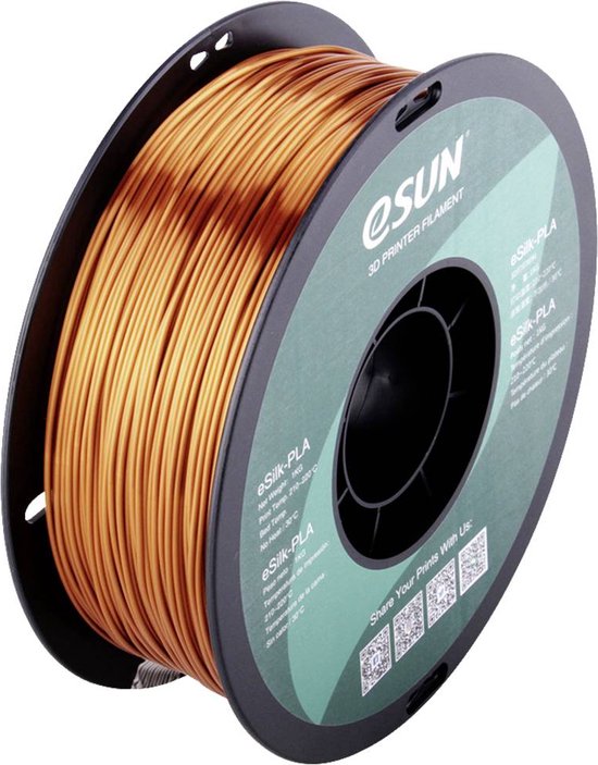 ESUN ePLA-Silk Copper Filament PLA kunststof 1.75 mm 1 kg Koper ...