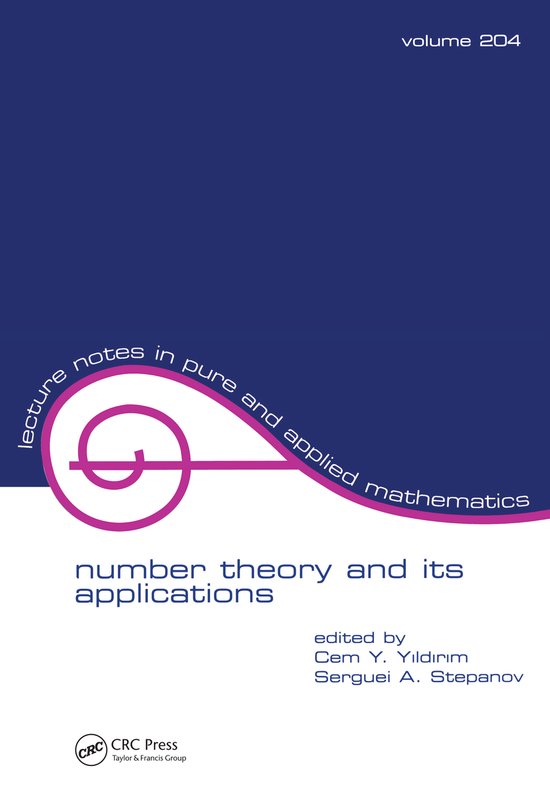 Lecture Notes in Pure and Applied Mathematics- Number Theory and Its ...