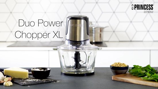 Princess 221052 Duo Power - Hakmolen XL - 300 W - 4 messen | bol