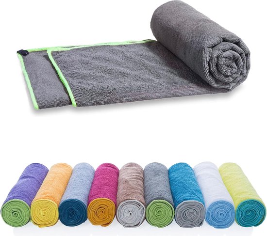Microvezel handdoek, reishanddoek voor sport en trekking, extra ...