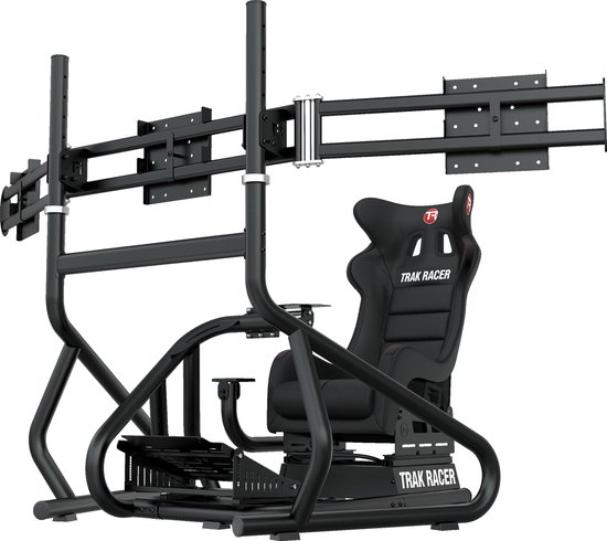 RS6 Racing Simulator - GT Seat / Triple Monitor 22" - 32" | bol