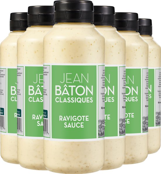 Jean Bâton Classiques Ravigote Sauce knijpfles - 250ml - 6 Flessen ...