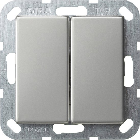 Gira Systeem 55 Installatieschakelaar - 0125600 - E273H | bol