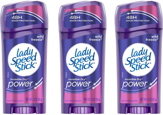 Lady Speed Stick - Wild Freesia - 3 x 65 Gram | bol