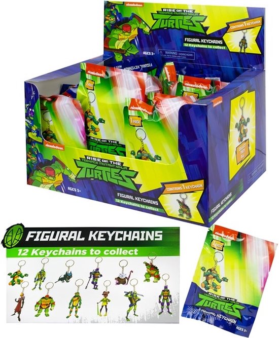 Teenage Mutant Ninja Turtles Sleutelhanger Blindbag 1x | bol.com