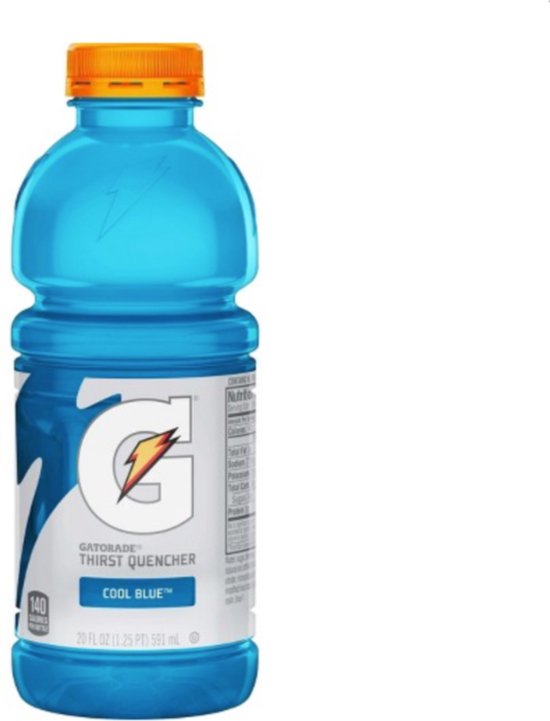 Gatorade Cool Blue 4-Pack (4x591ml) | bol
