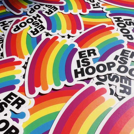 Er is hoop - stickers (5x) | bol