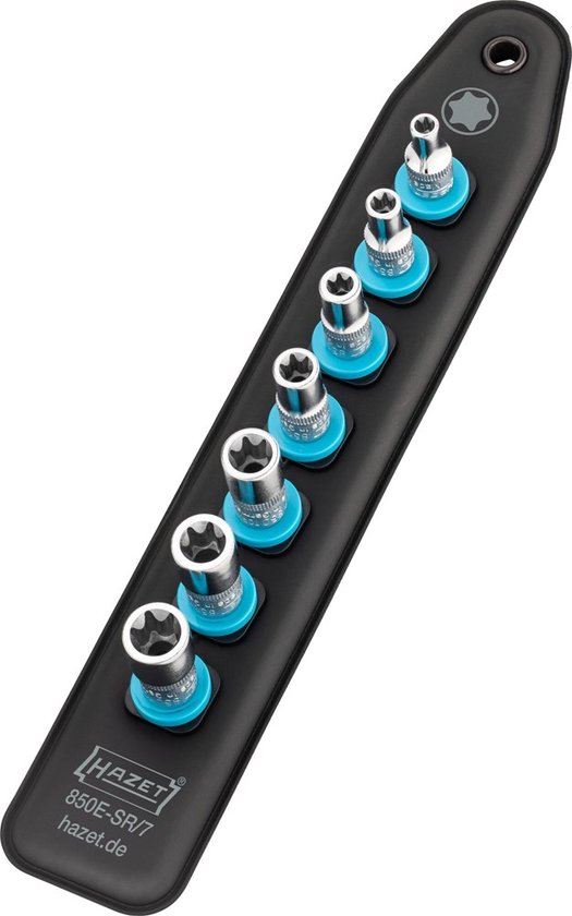 Hazet - Doppenset Torx 1/4 " 7-delig | bol