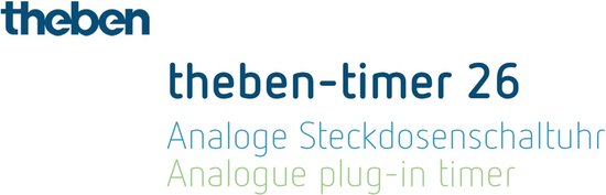 Theben schakelklok 0260030 timer 26 - NL stekker (zonder pin) - analoge ...