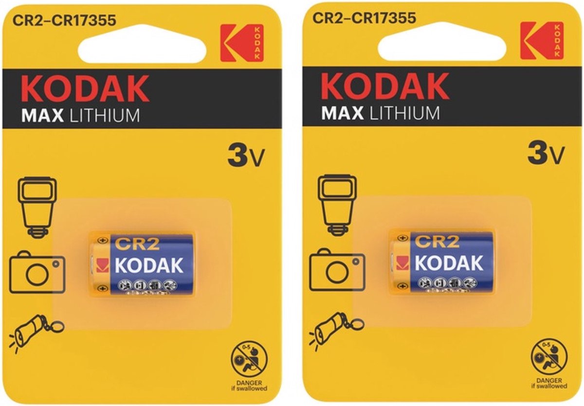 Kodak CR2 - 2 stuks | bol