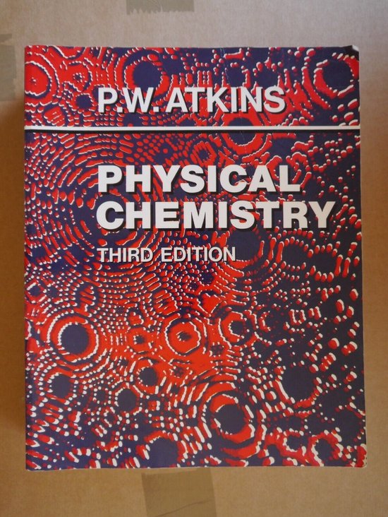 Physical Chemistry 3E P, Atkins | 9780198551867 | Boeken | bol.com