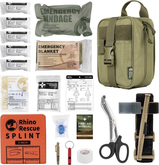 Covie - EHBO - Overlevingskit - Survival - Kampeerpakket - Outdoor ...