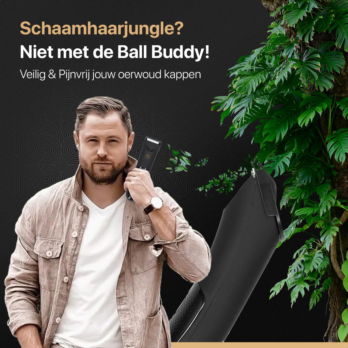 Brothers in Style® - Bodygroomer Mannen – Ball Buddy – Body Trimmer Heren – Gemaakt... | bol.com
