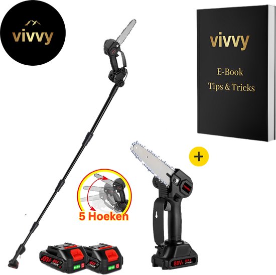 Boomzaag - Boomzaag Telescopisch Verstelbaar - Boomzaag Elektrische 2 ...