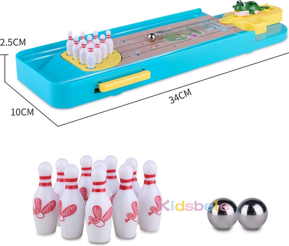 Mini Bowling Set - Thuis Bowlen - Bowling Speelgoed Set - Bowlen voor ...