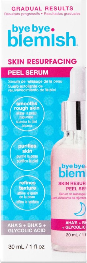 Bye Bye Blemish Peel Serum Skin Resurfacing - 30 ml | bol