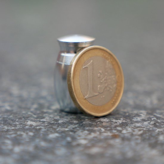 Mini urn - Zilver - Met tekst 'Dad' en Hartje - Papa - Urn voor as ...