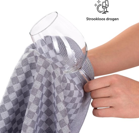 set van 10 theedoeken - hoogwaardige handdoeken set, 100% katoen, 50x70 ...