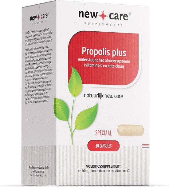 New Care propolis plus - 60 capsules | bol